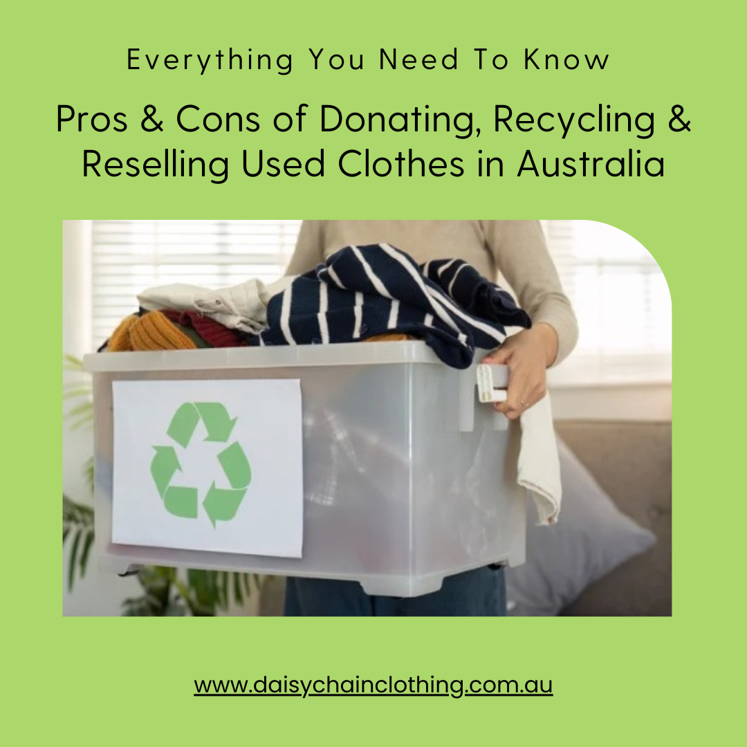 Pros & Cons of Donating, Recycling & Reselling Used Baby Clothes in Australia – DaisyChainClothing