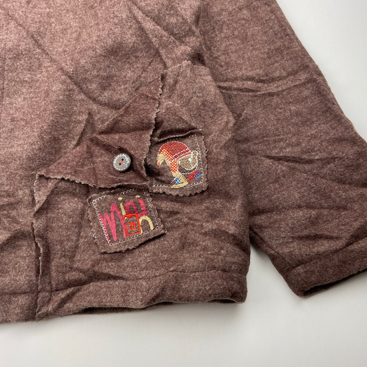 MINIMAN, cotton lined wool blend jacket, armpit to armpit: 39cm ...