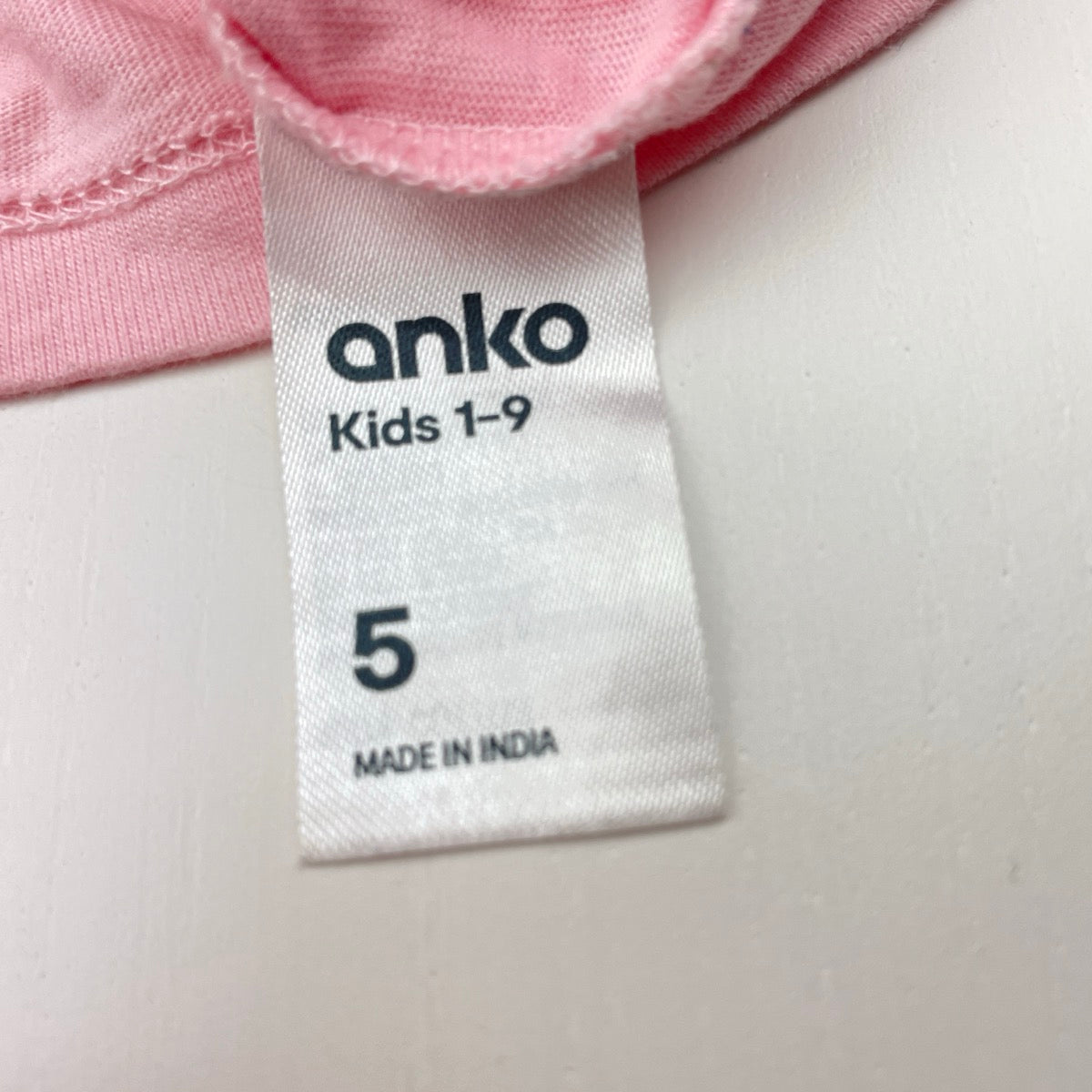 Anko, pink cotton tee / top, cats, EUC, size 5, – DaisyChainClothing